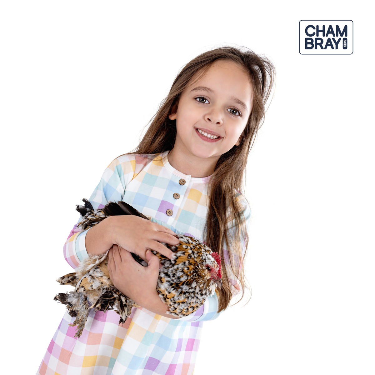 Sundae Dress – Chambray Kids